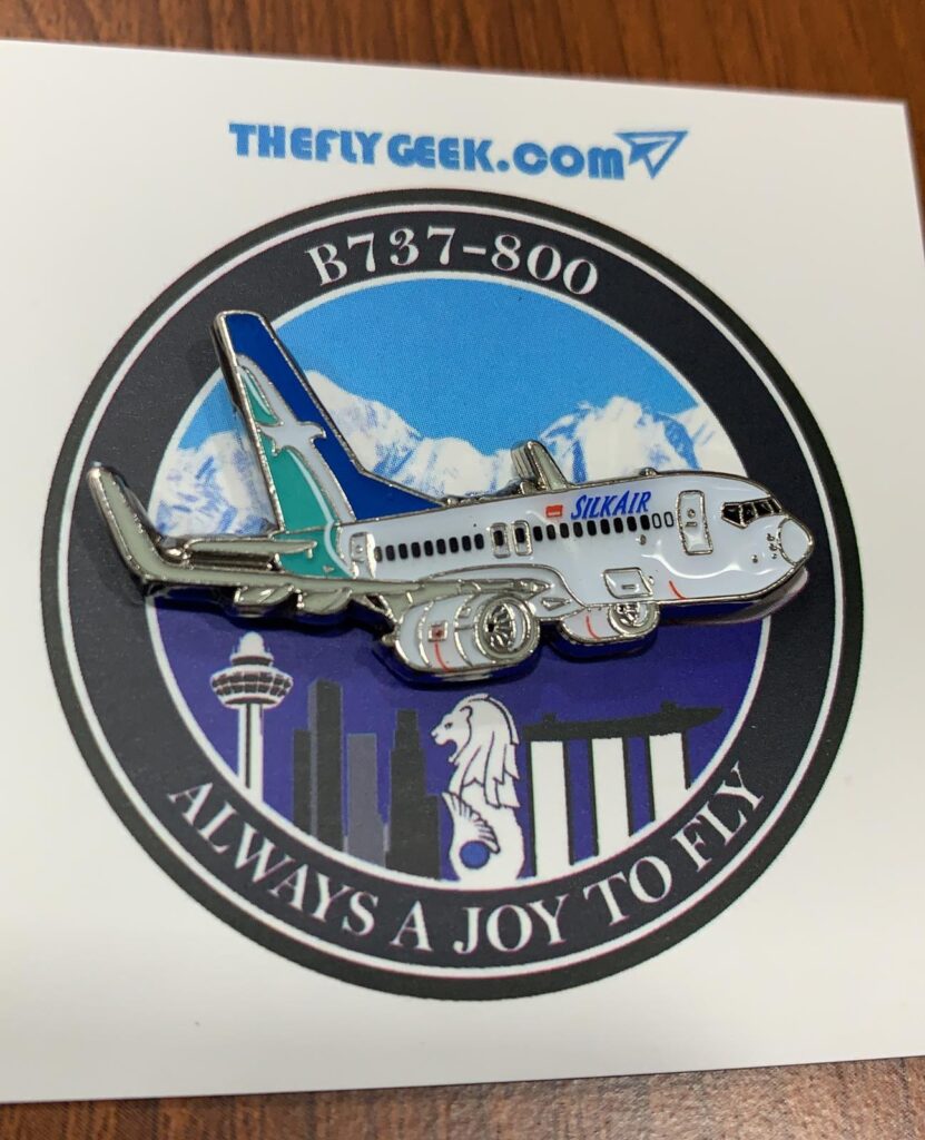 Silkair Boeing 737 Pins